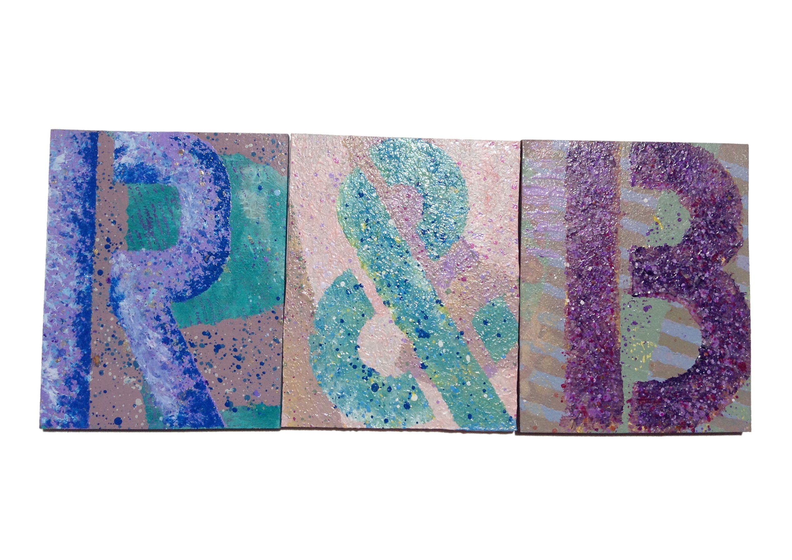 R&B 4x5 Letters - Etsy