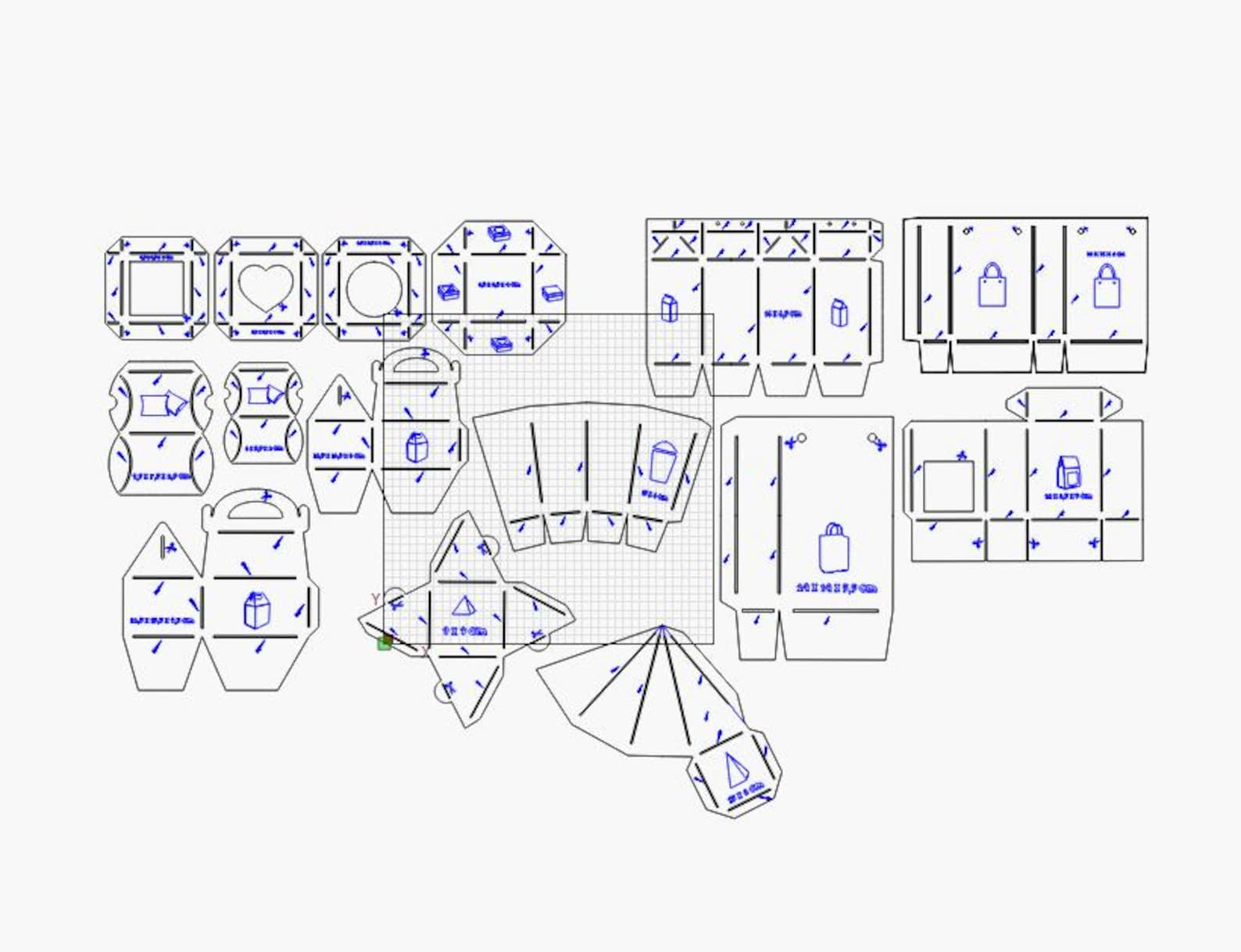 Pack of 15 Laser Cutting Templates | SVG, DXF, PDF, and Lightburn Files ...