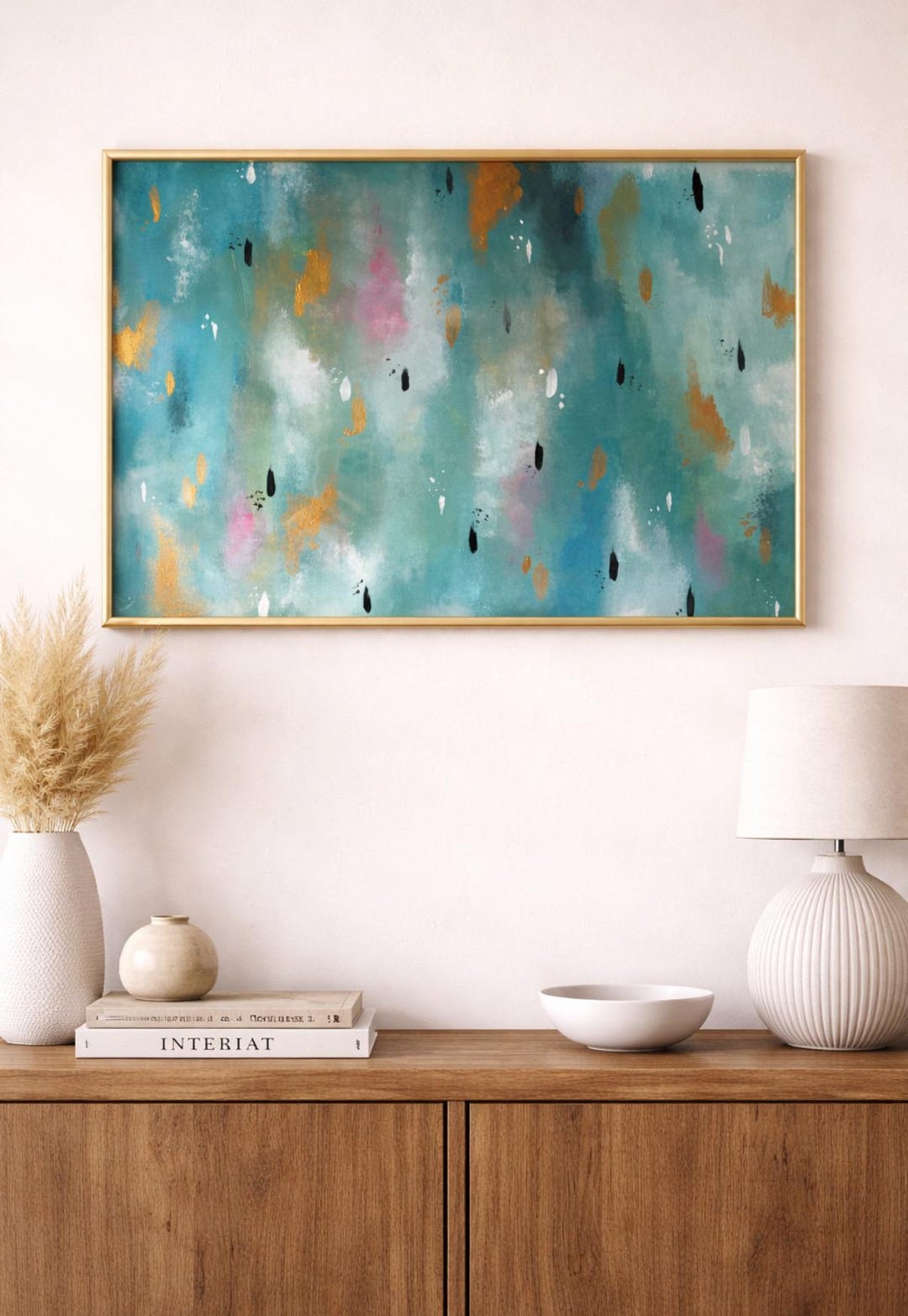 Original A3 Abstract Painting - Etsy