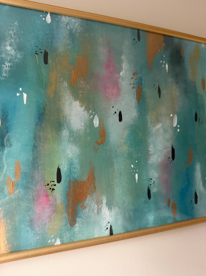 Original A3 Abstract Painting - Etsy
