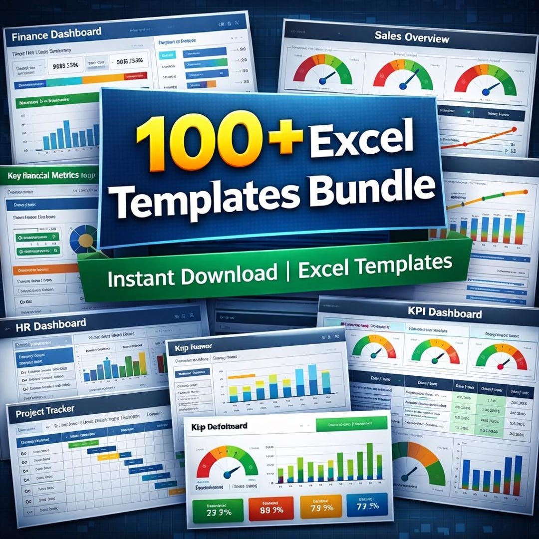 100+ Excel Dashboards & Reporting Templates All-in-one Solution for ...