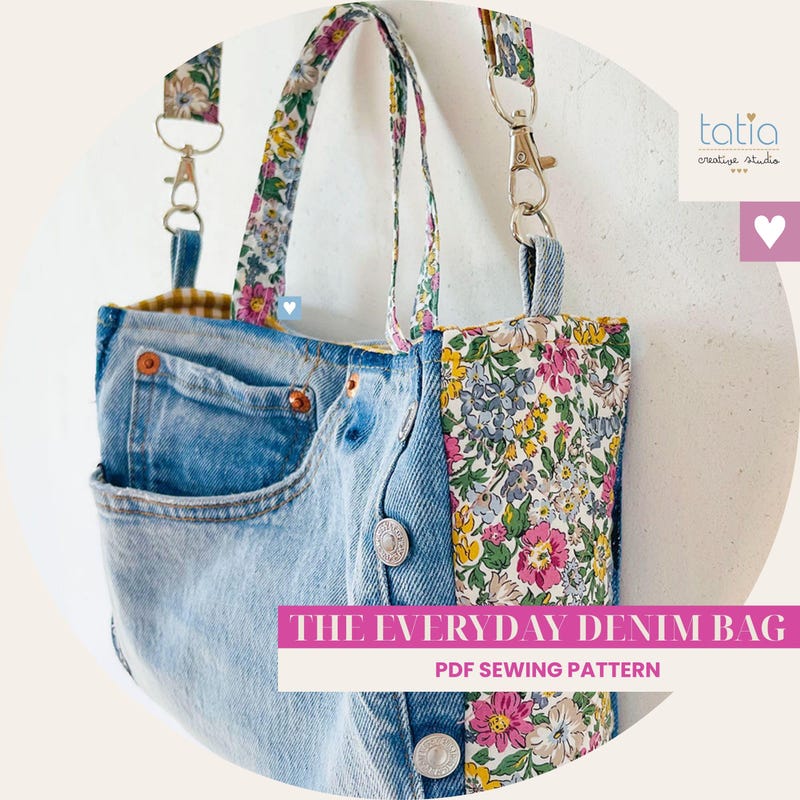 Jeans Handmade Purse - Etsy