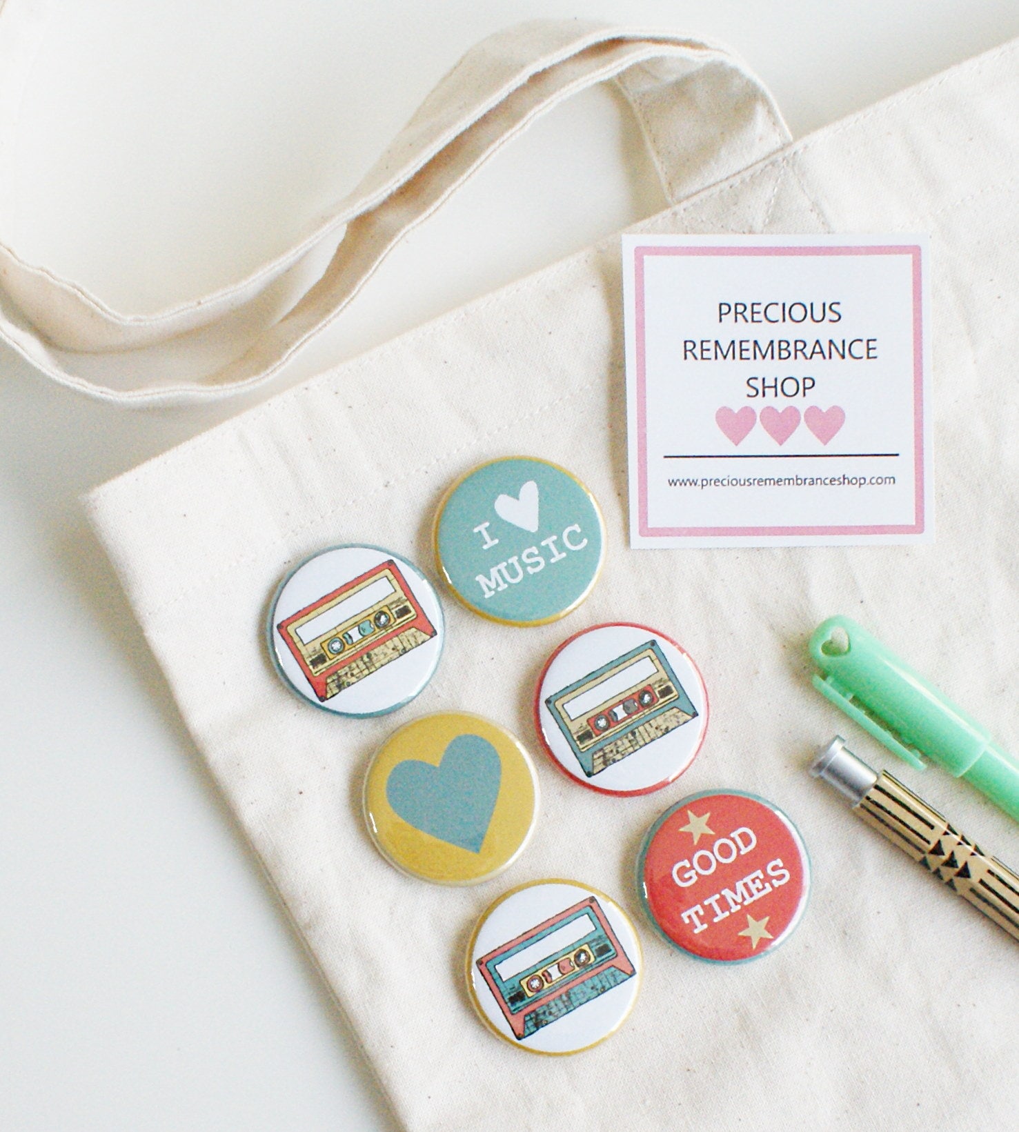 Retro Flair Buttons , Cassette Tape , Badge , Music , Gifts , 90's , 80 ...