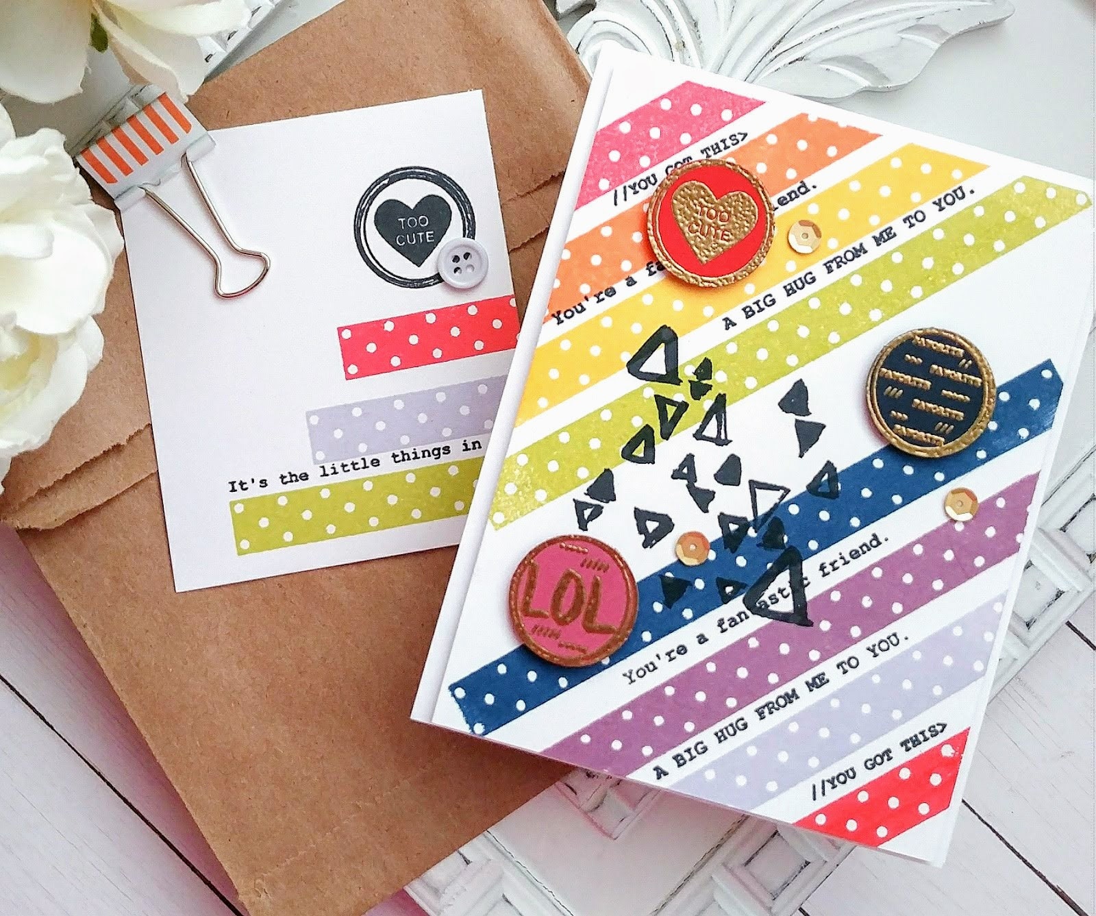 Little Things Stamp Set - Clear Stamps, Made in USA | Sentiment, Phrase ...