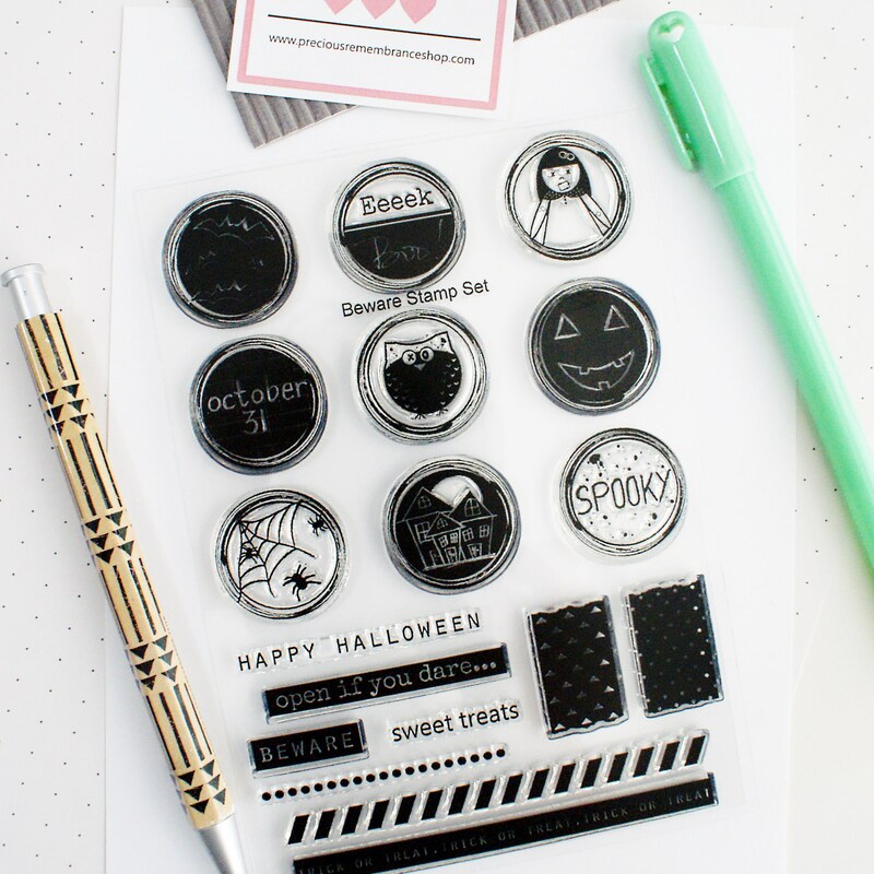 Halloween Stamps - Etsy