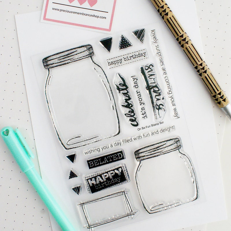 Mason Jar Stamps - Etsy