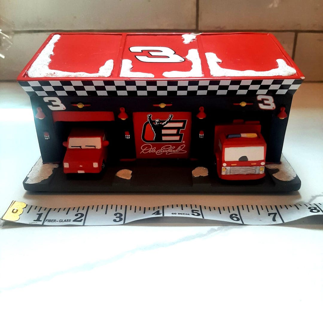 Hawthorne Village Dale Earnhardt Fire Station Christmas Village - Etsy