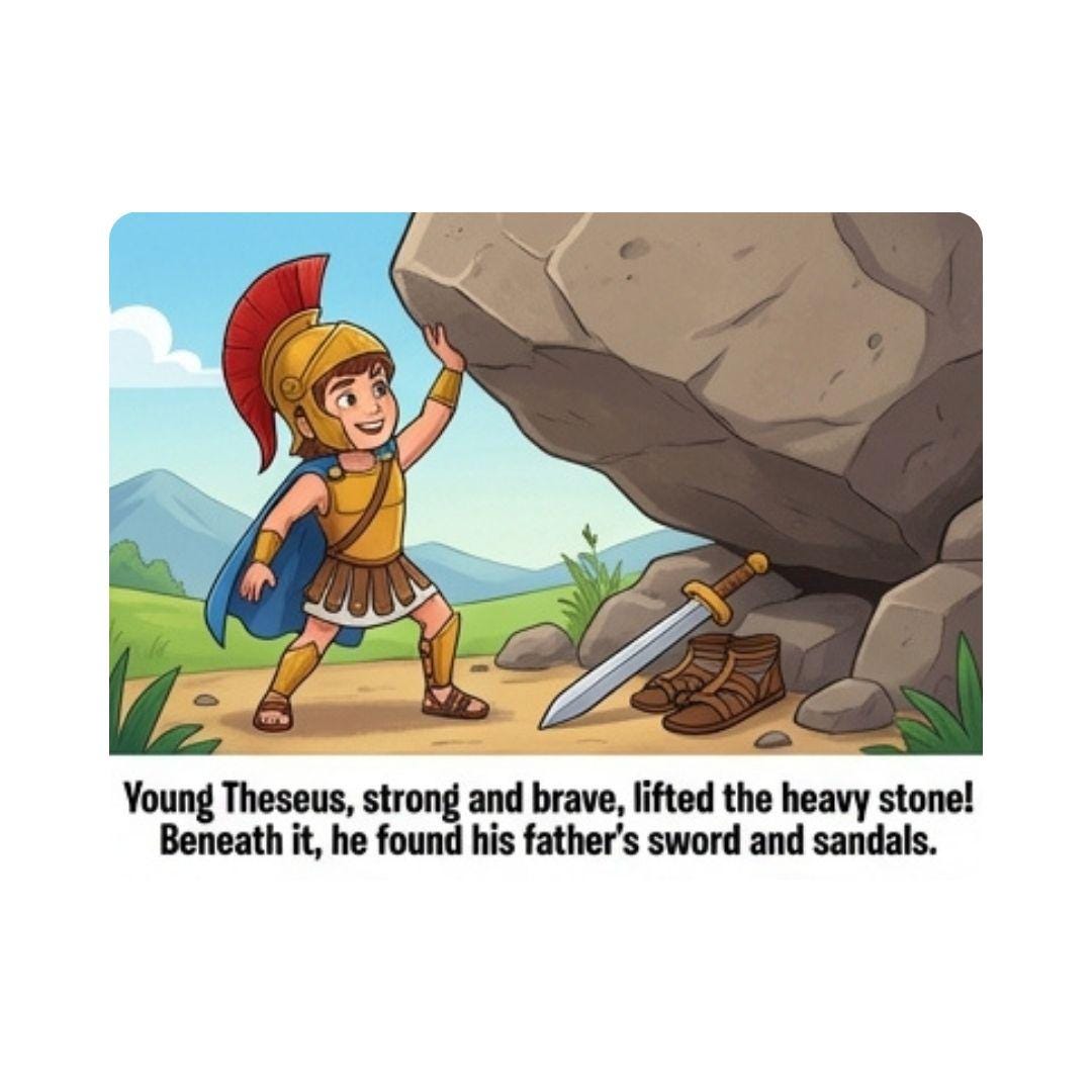 Theseus for Kids – Digital Children’s Book | Greek Mythology Story | 10 ...