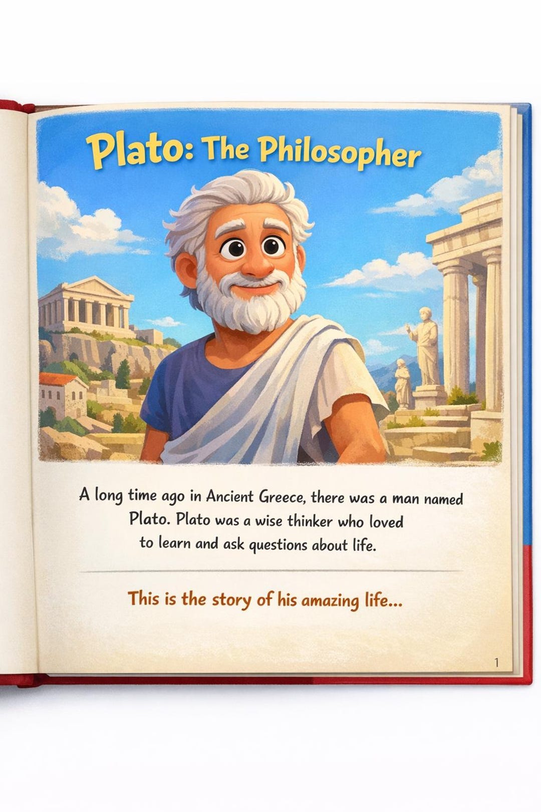 Philosophy Story for Kids – Plato Printable Book PDF, Educational ...