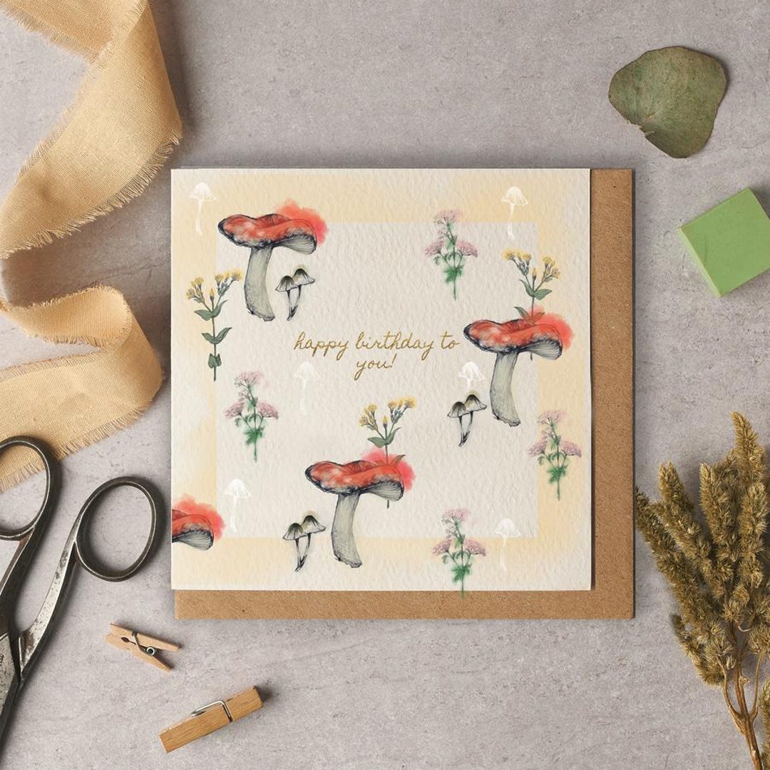 Happy Birthday to You Woodland Card - Etsy