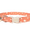 Periwinkle Gold Star Cat Collar With Bell, moon Shadow Breakaway Rifle ...