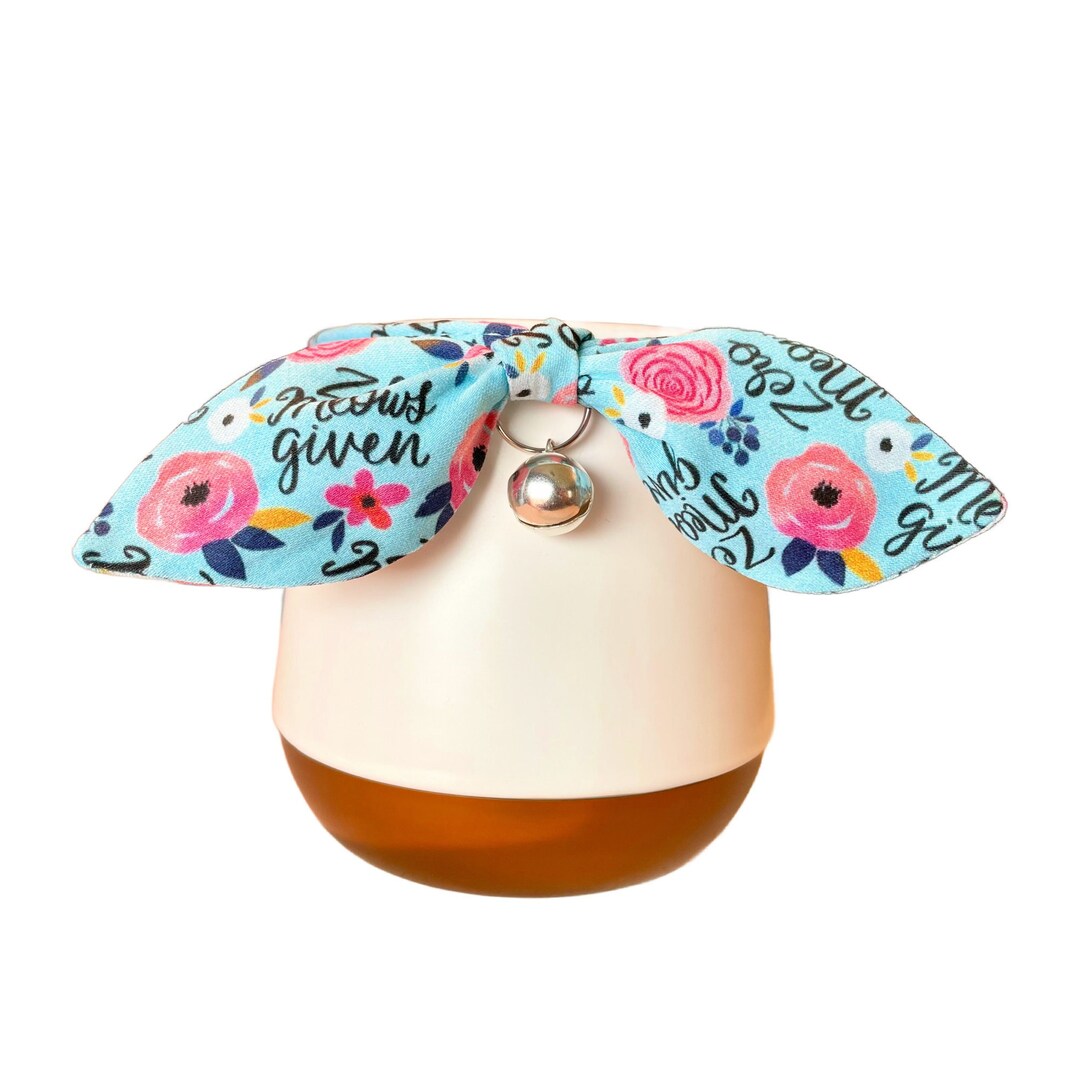 Zero Meows Given Cat Collar With Bow, Pretty Sweary Funny Sassy Light ...