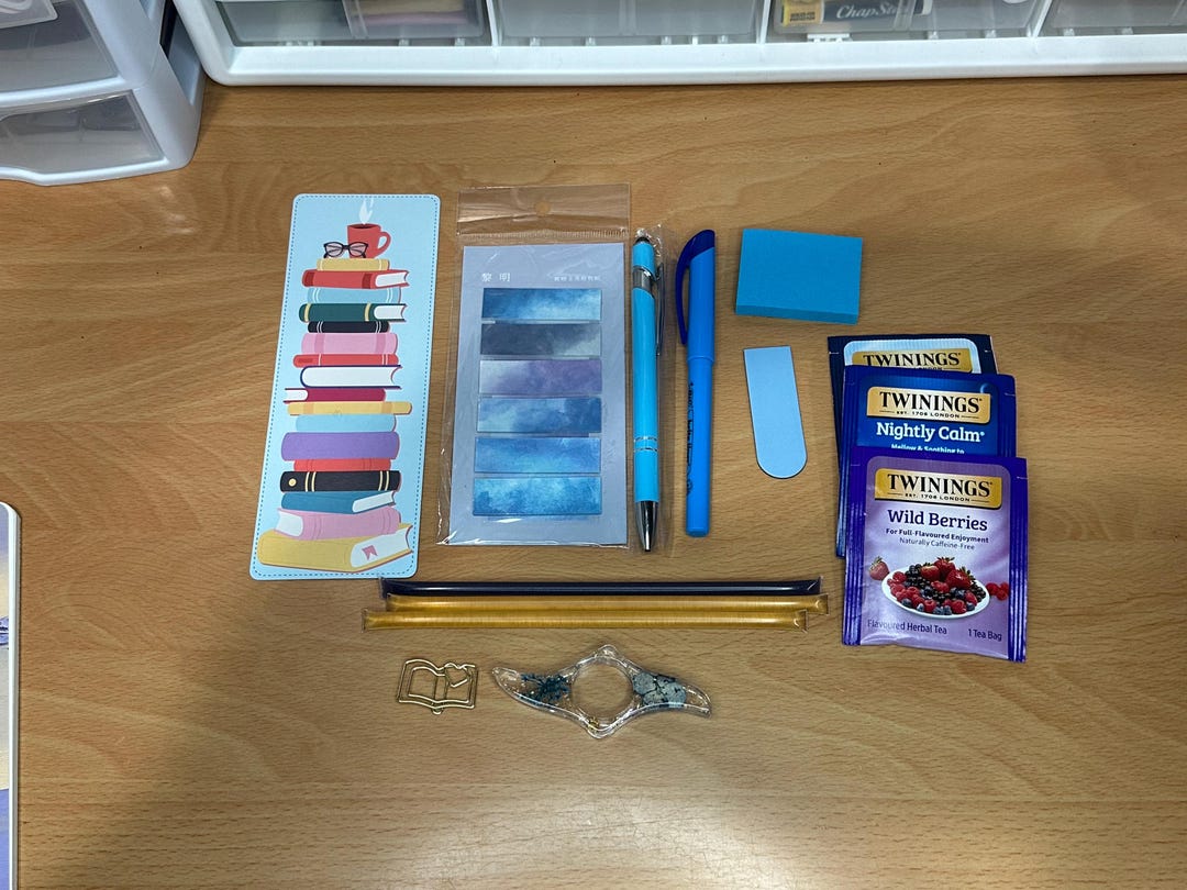 Basic Bookish Bundle Box With a Mystery Book! - Etsy