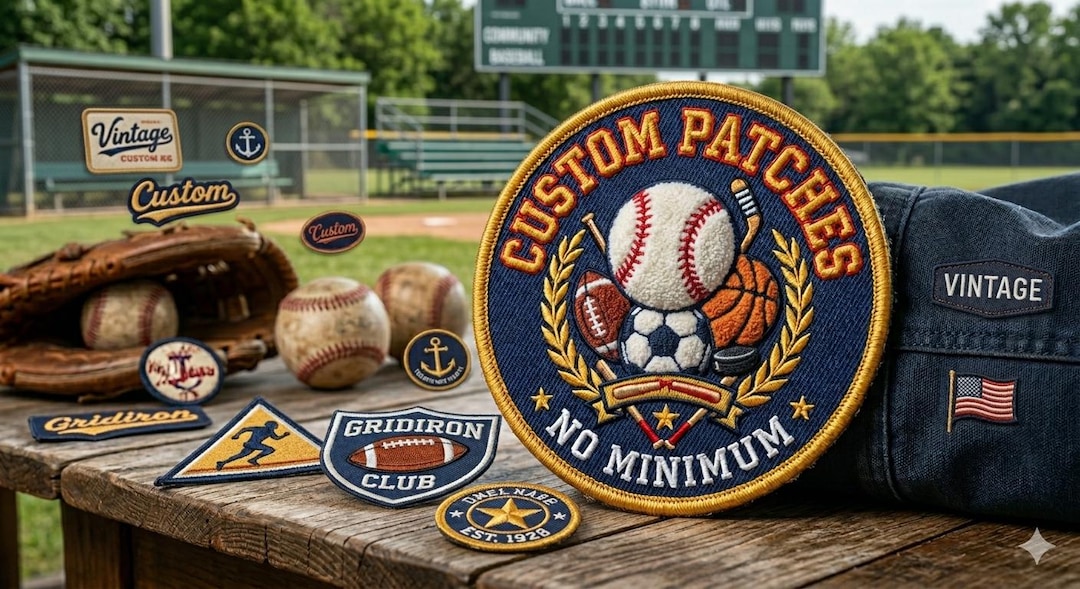 Custom Embroidered Patches – No Minimum, Iron on or Sew On - Etsy