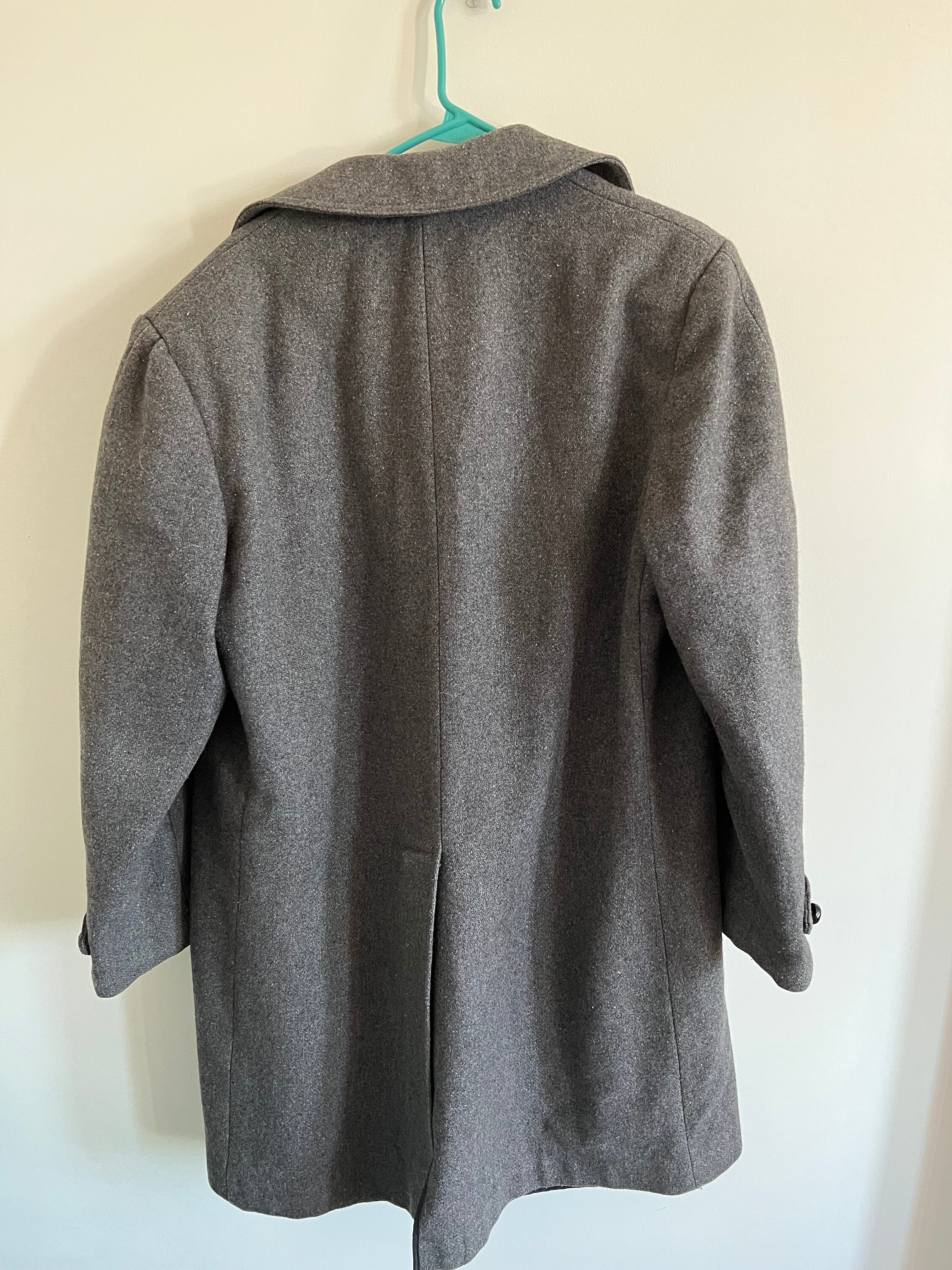 Vintage 70’s Great Western Peacoat With Faux Fur Lining. Mens XL - Etsy