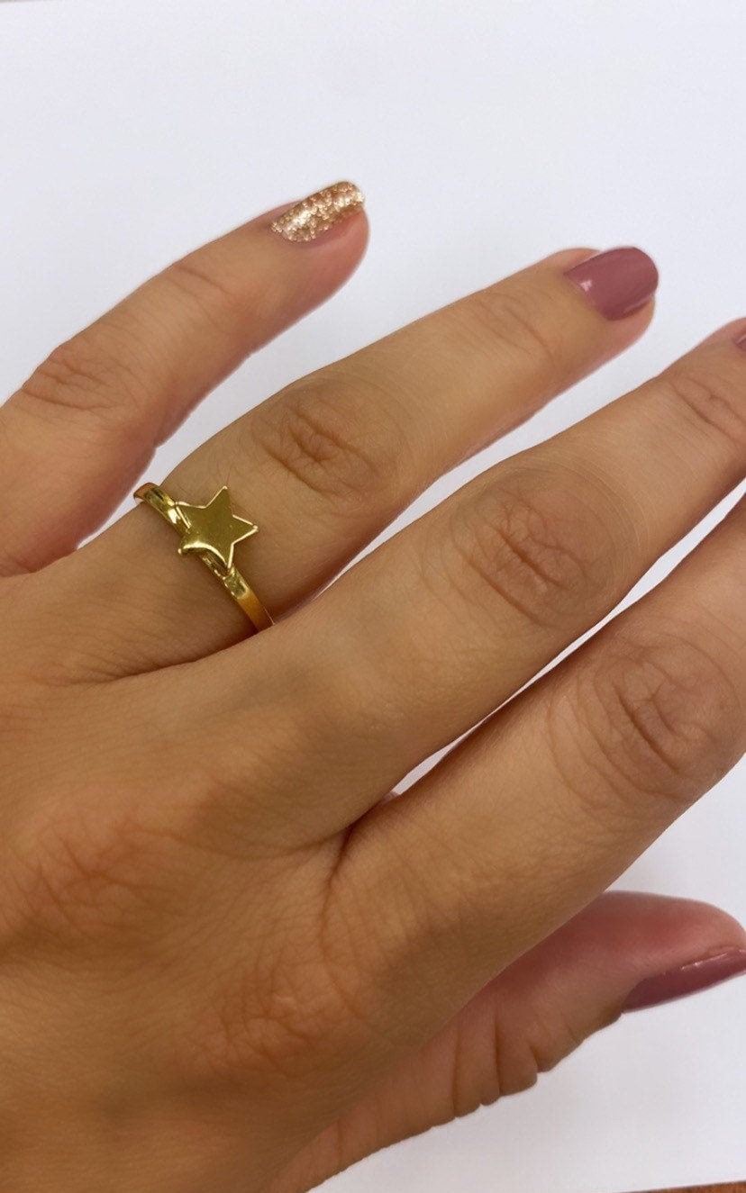 Star Ring - Etsy