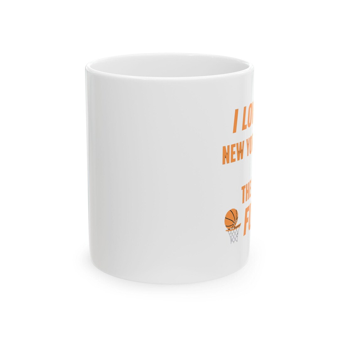 Knicks Slam Dunk Swagger | Knicks Fan Mug, NBA Coffee Cup, Basketball ...