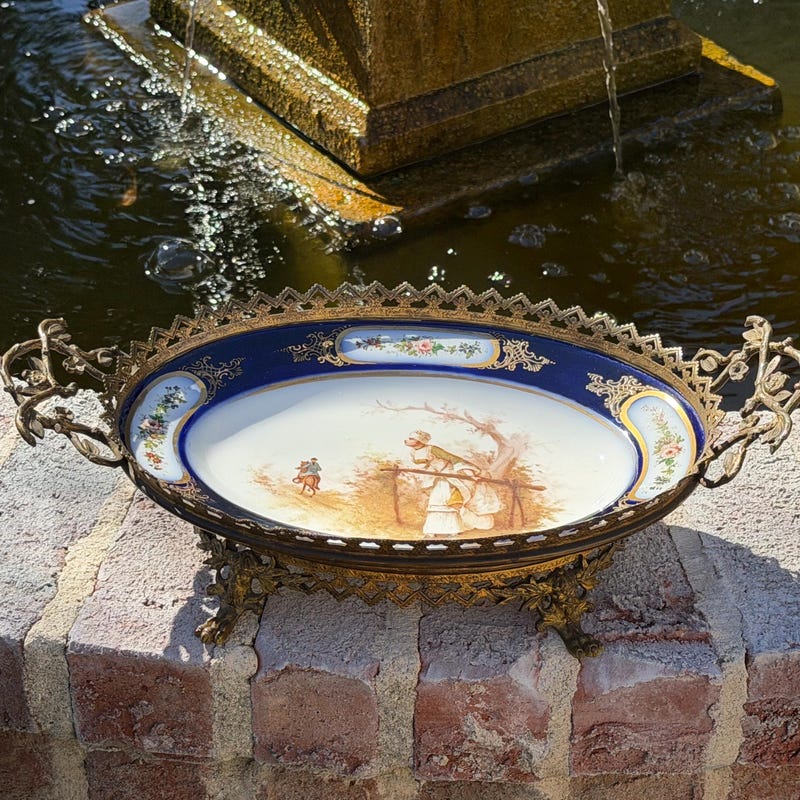 Sevres Style Centerpiece - Etsy