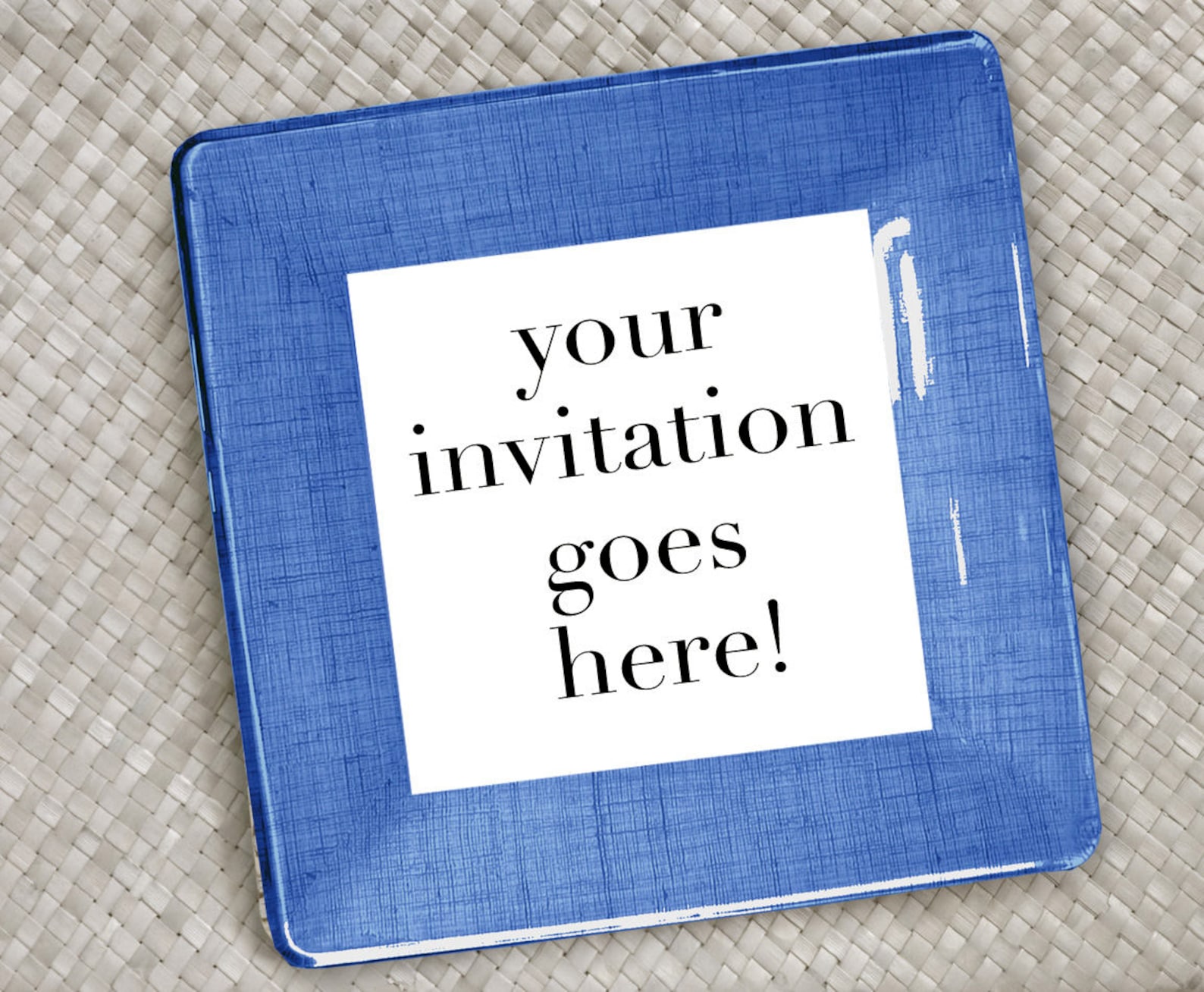 Unique Wedding Gift - Invitation Plate Framed - for Couples - Wedding ...