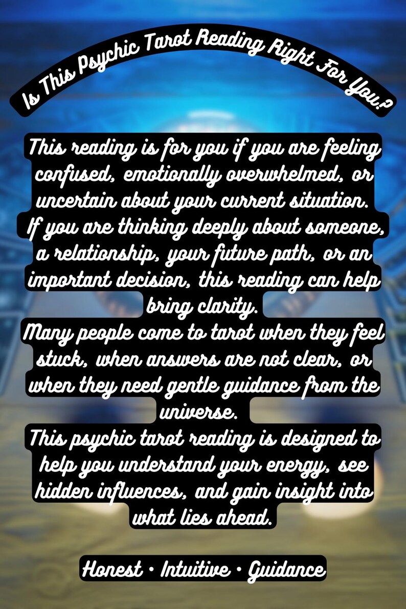 Psychic Reading, Future and Timing Predictions, Same Hour Guidance - Etsy