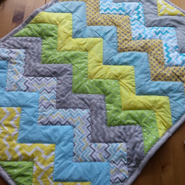 Chevron Baby Quilt - Etsy