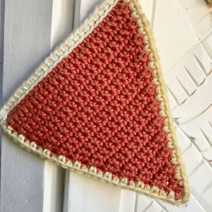 Crochet Banner, Crochet Flag Bunting Banner, Arts and Crafts Wall Decor ...