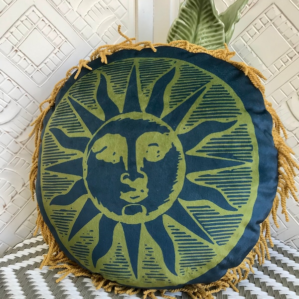 Sun Pillow - Etsy