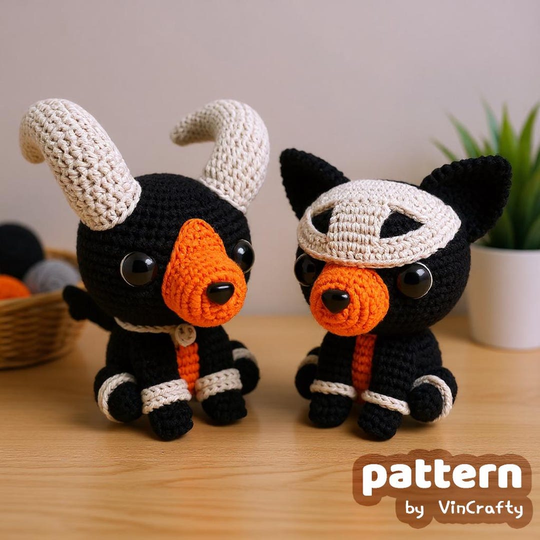 Doom Dogs Amigurumi Crochet Pattern PDF Bundle, Digital Download ...