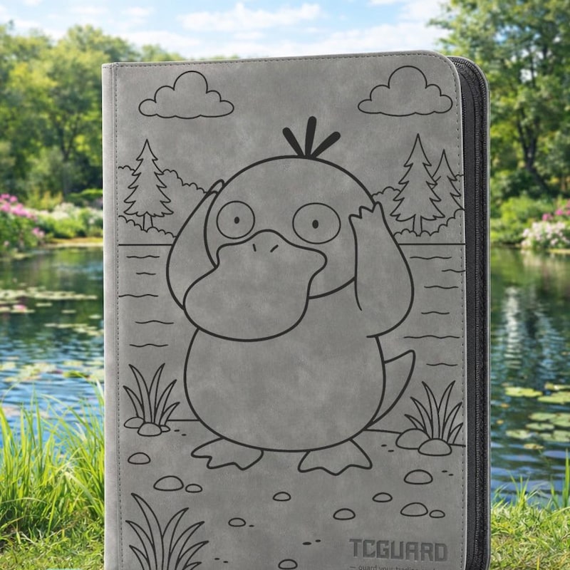 Psyduck Card Binder - Etsy