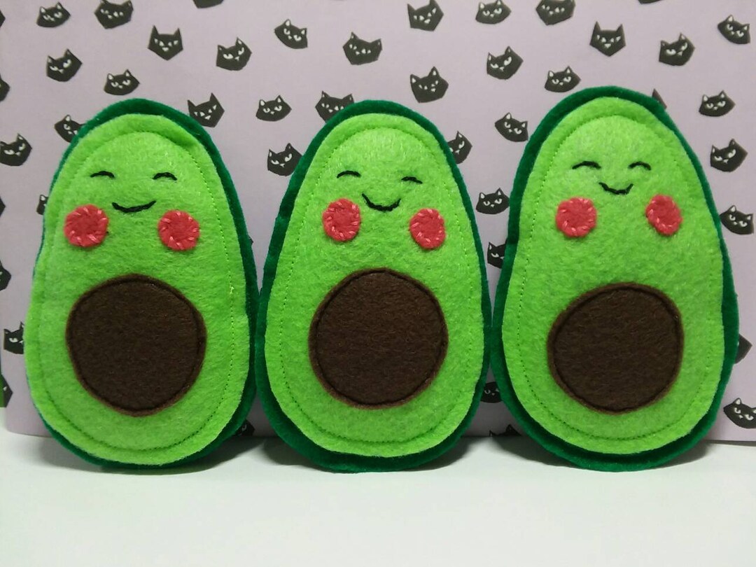 Catnip Avocado Toy for Cats - Etsy