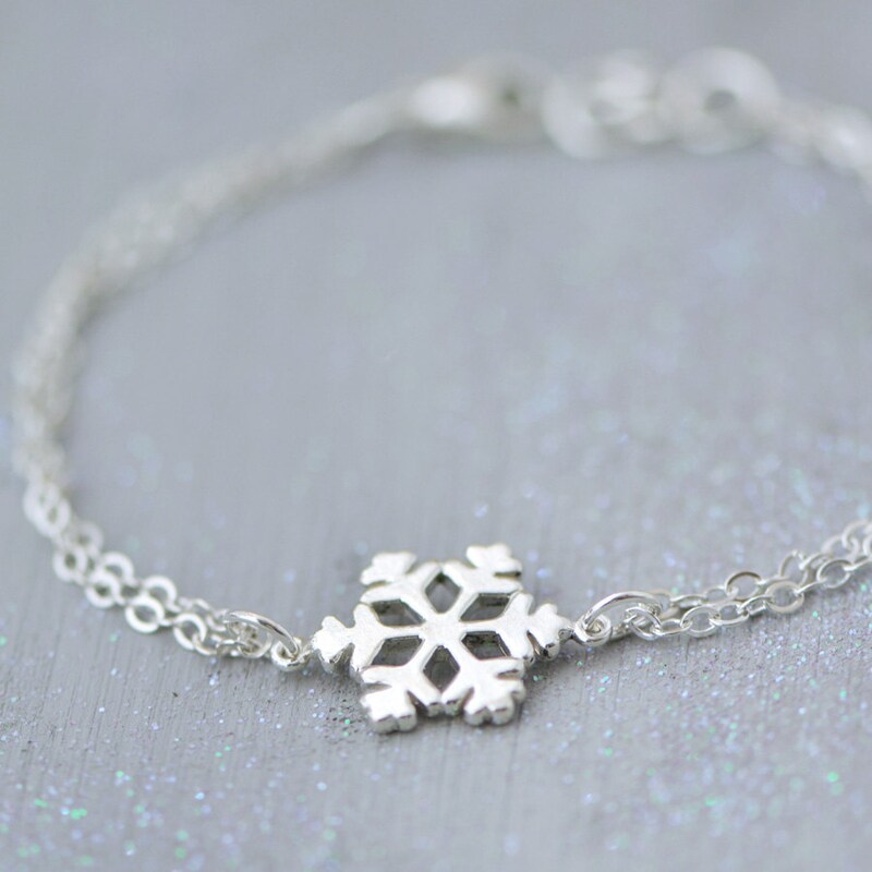 Snowflake Bracelet - Etsy