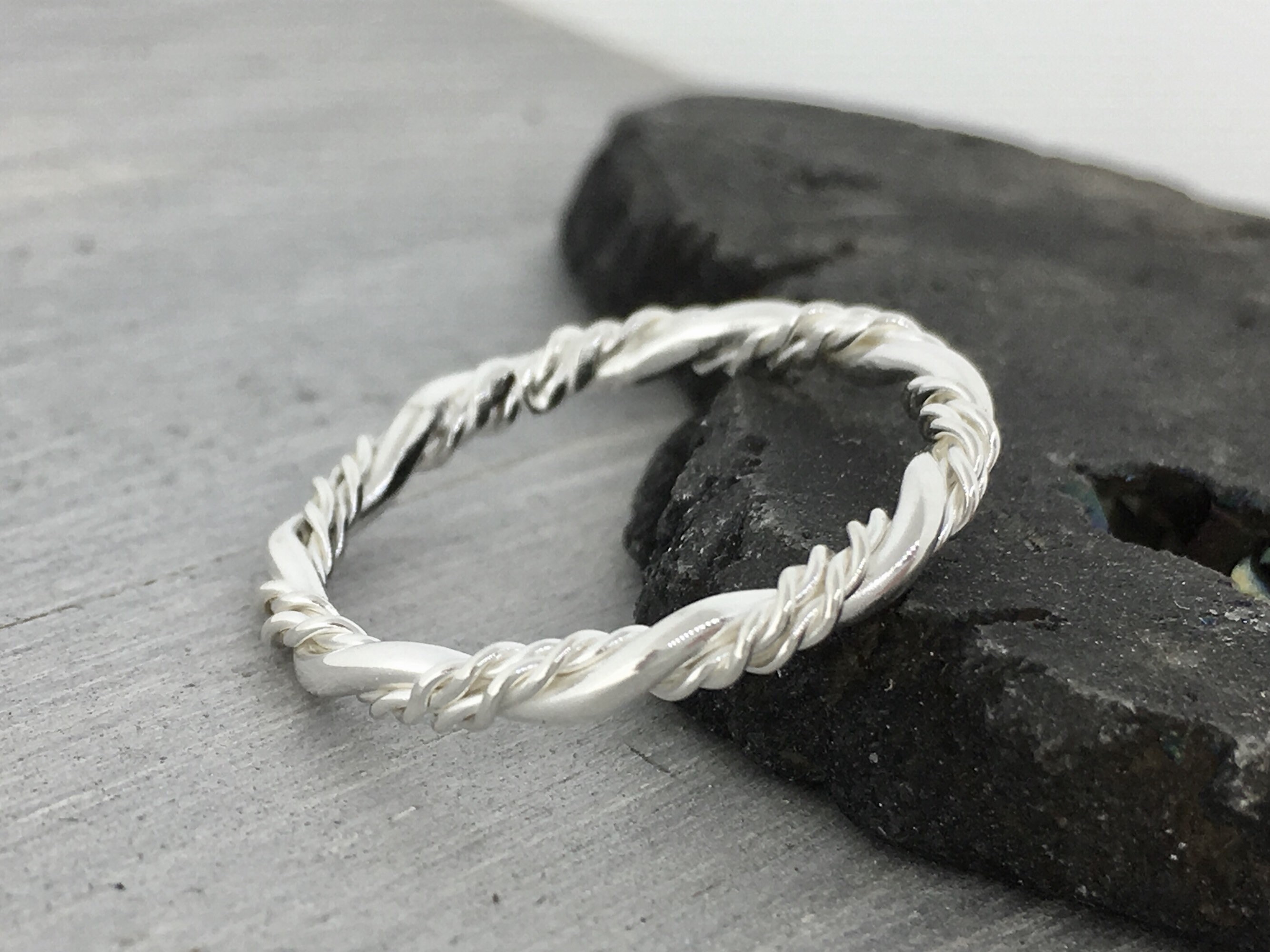 Twist Ring Stack Ring for Women Thumb Ring For Her Double | Etsy