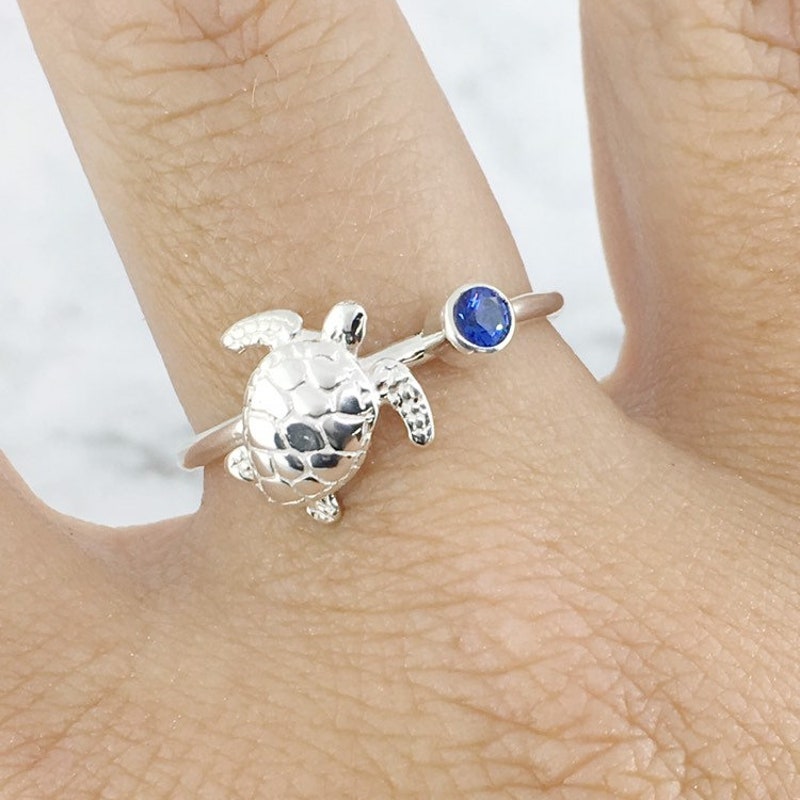Sea Turtle Ring - Etsy
