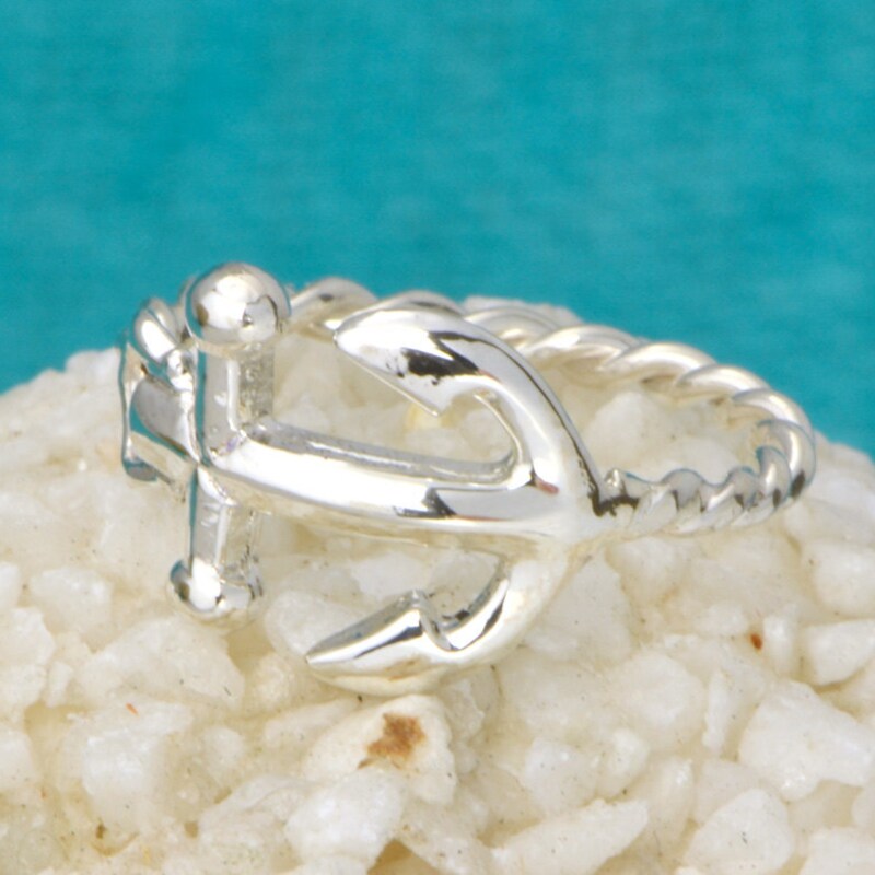 Anchor Ring - Etsy