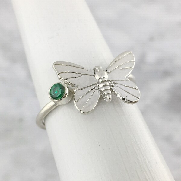 Butterfly Ring - Etsy