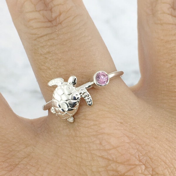 Sea Turtle Ring - Etsy