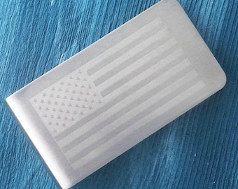 Military Dad Money Clip American Flag Gift for Patriot US - Etsy
