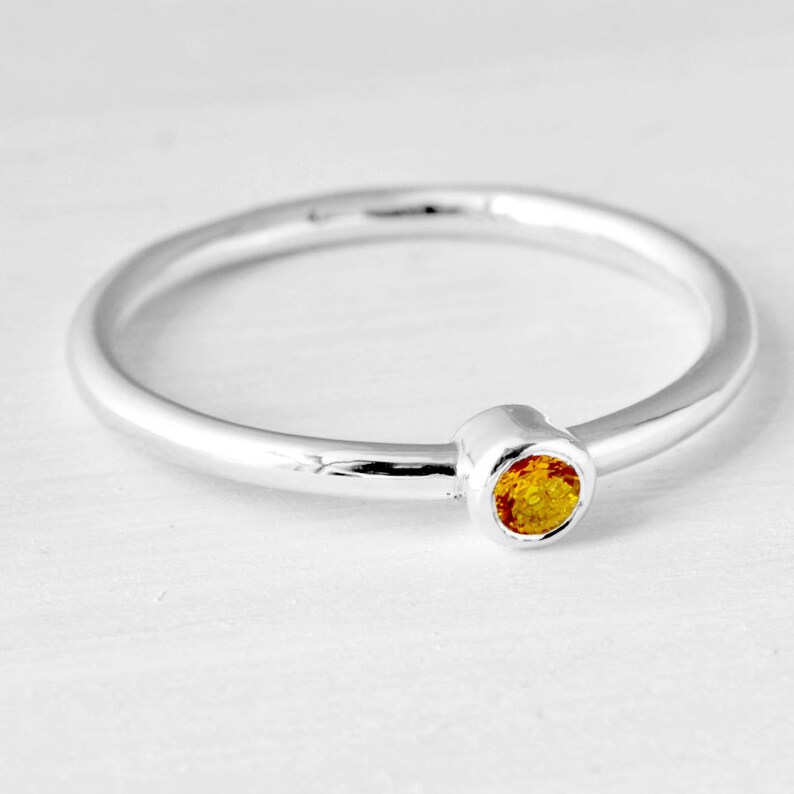 Citrine Ring November Birthstone Ring November Gemstone - Etsy