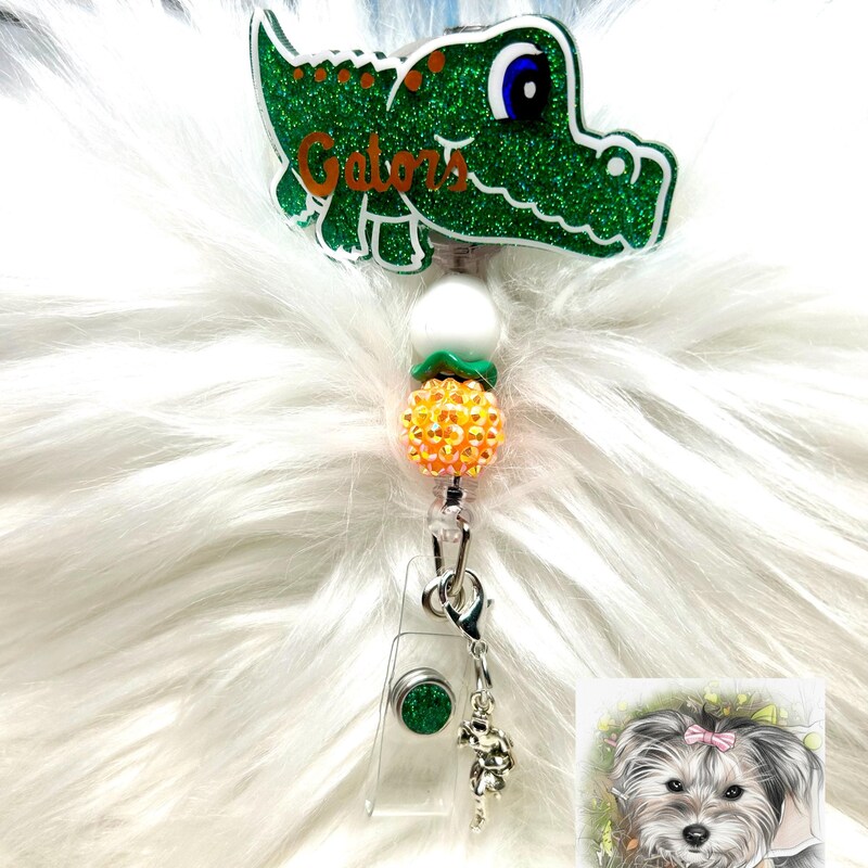 Alligator Clip Badge Reel - Etsy