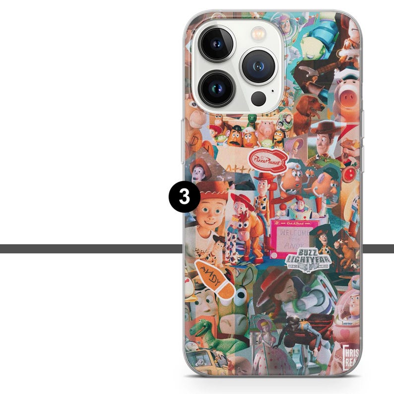 Toy Story 5 Phone Case Disney Cover for iPhone 17, 16pro, 15, 14, 13 ...