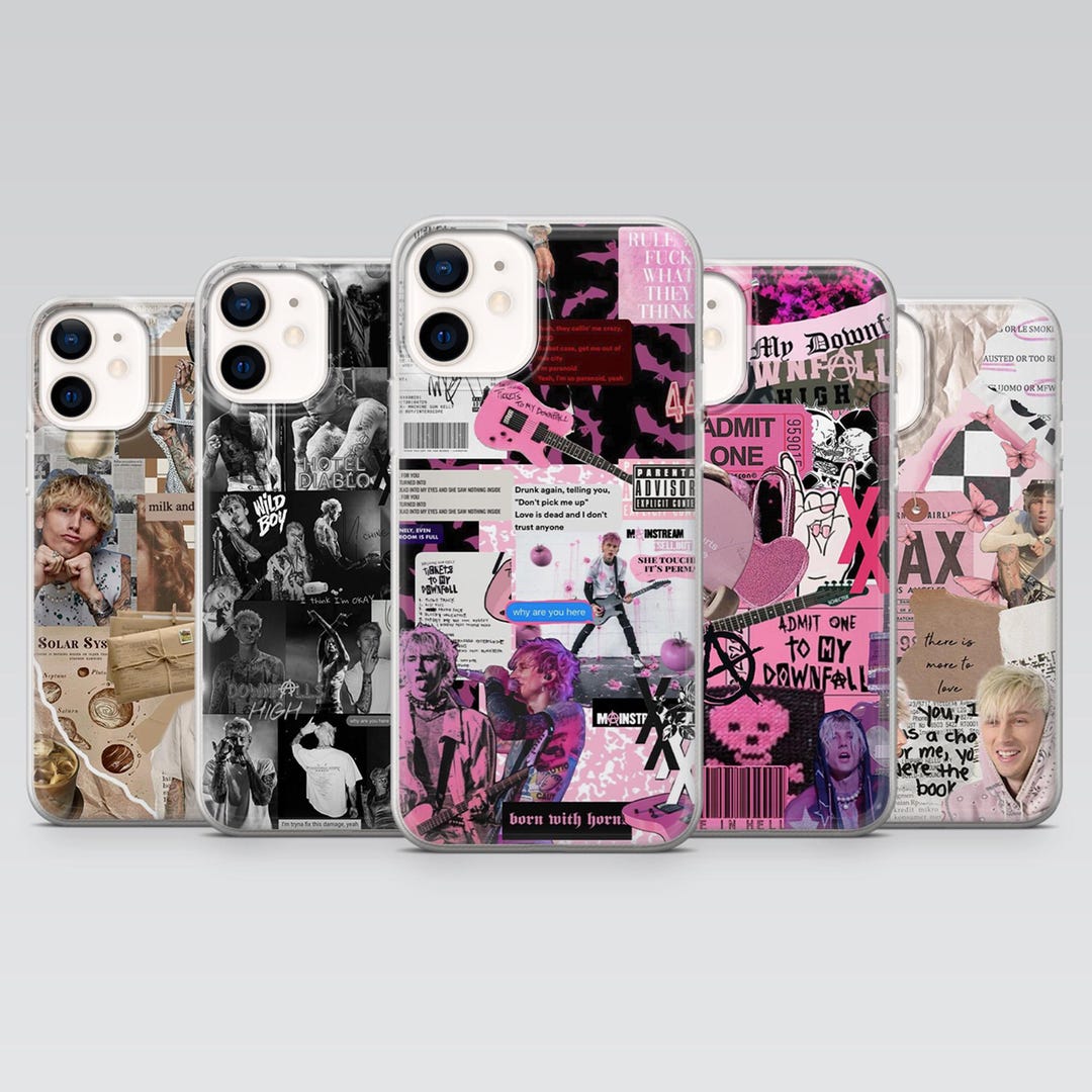 MGK Phone Case Machine Gun Kelly Rapper Cover for iPhone 17, 16pro, 15 ...