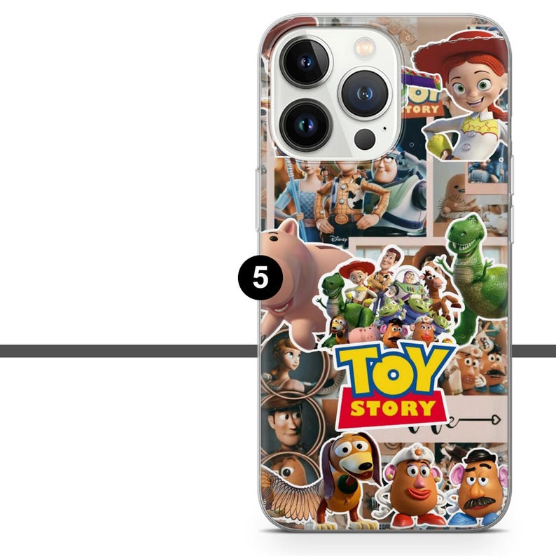 Toy Story 5 Phone Case Disney Cover for iPhone 17, 16pro, 15, 14, 13 ...
