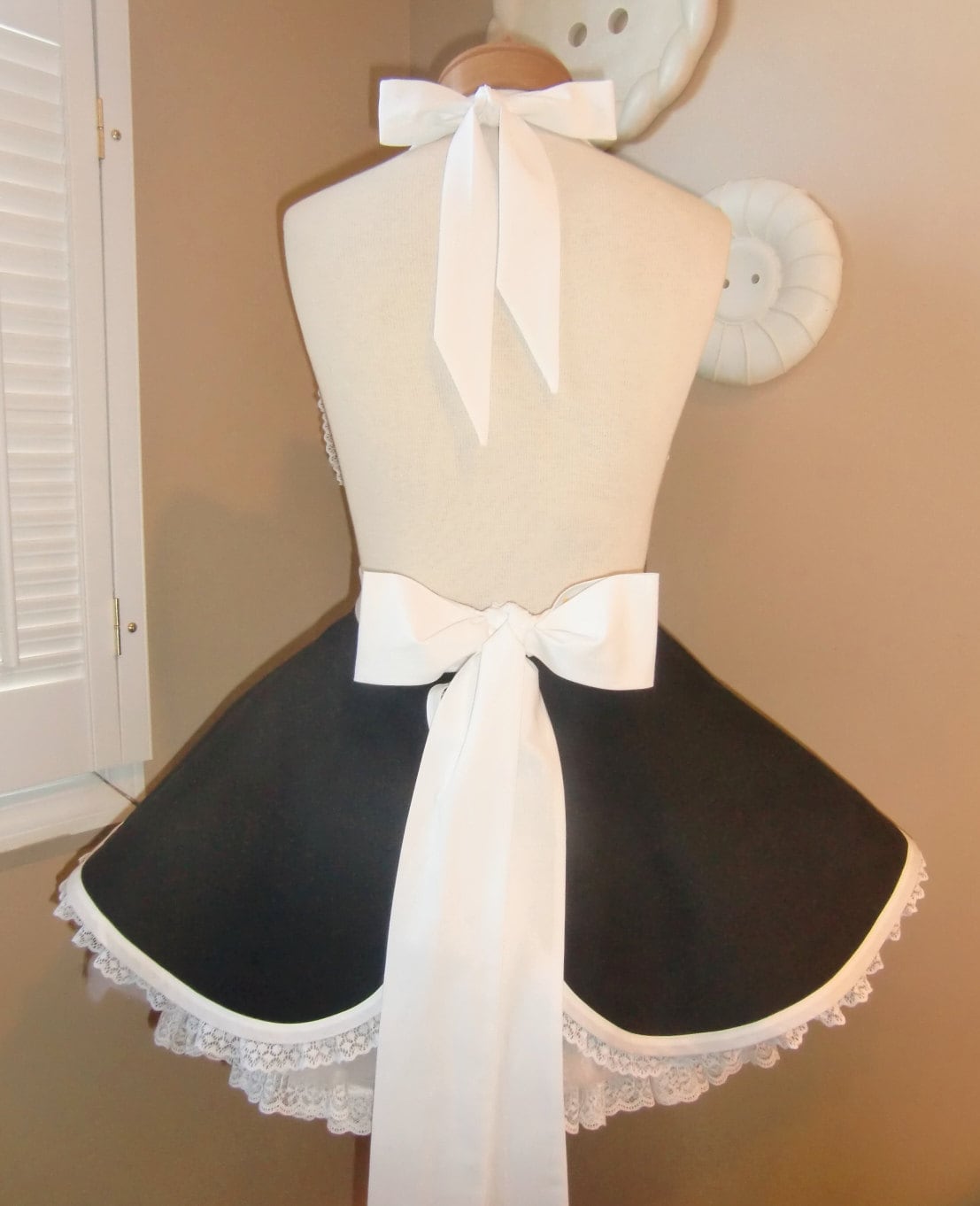 French Maid Sexy Woman's Apron Featuring Sweet Heart Bib + Custom ...