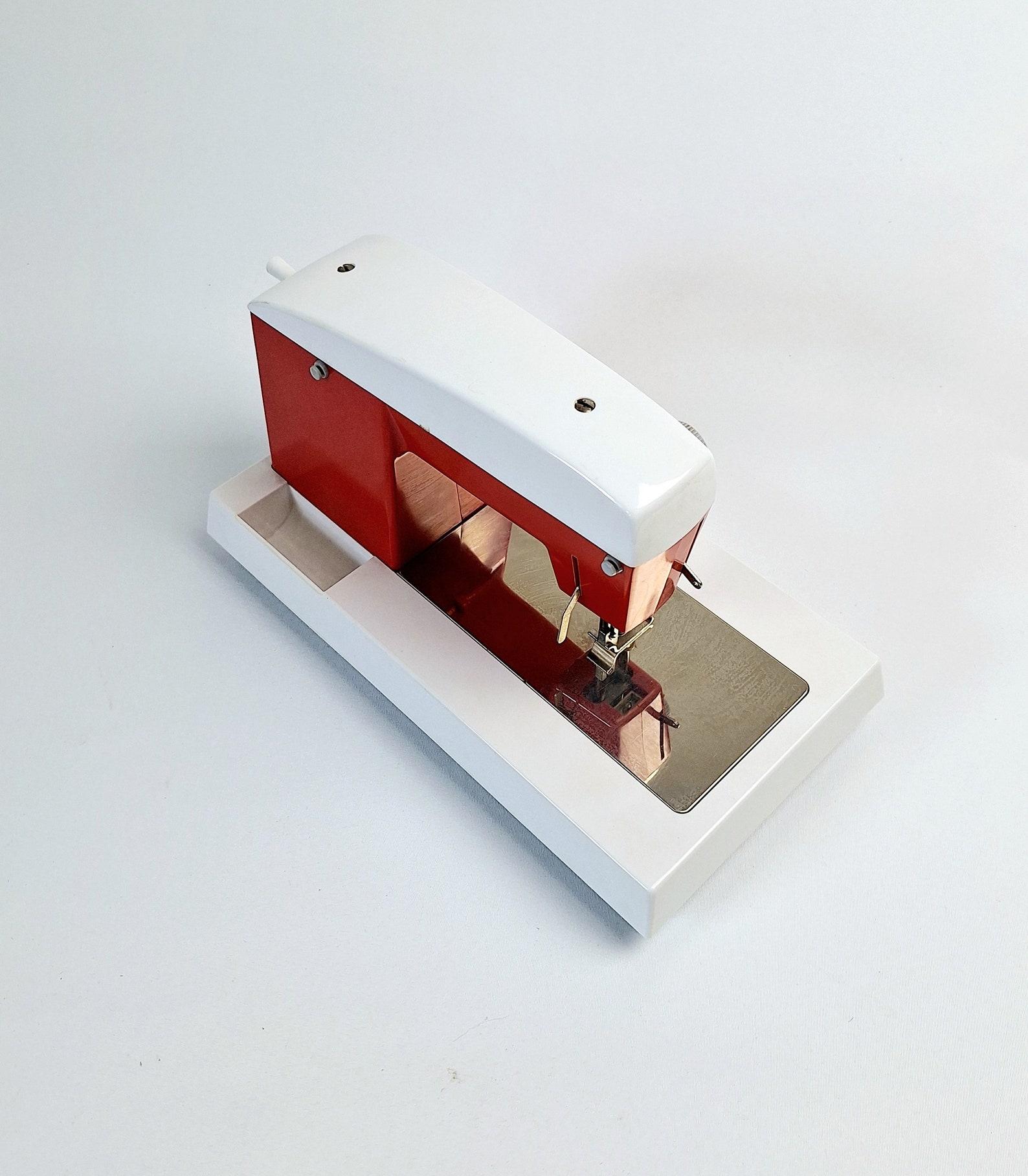 Sewing Machine Toy Vintage 1980s Electra Red / White by Piko Children's ...