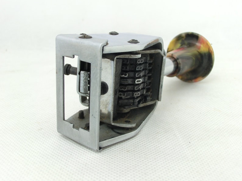 Vintage Numbering Machine / Stamp From Europe - Etsy