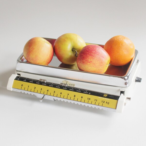 Vintage Metal Scale - Etsy