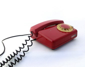 Vintage Desk Phone - Etsy