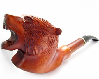 Bear Smoking Pipe | Etsy