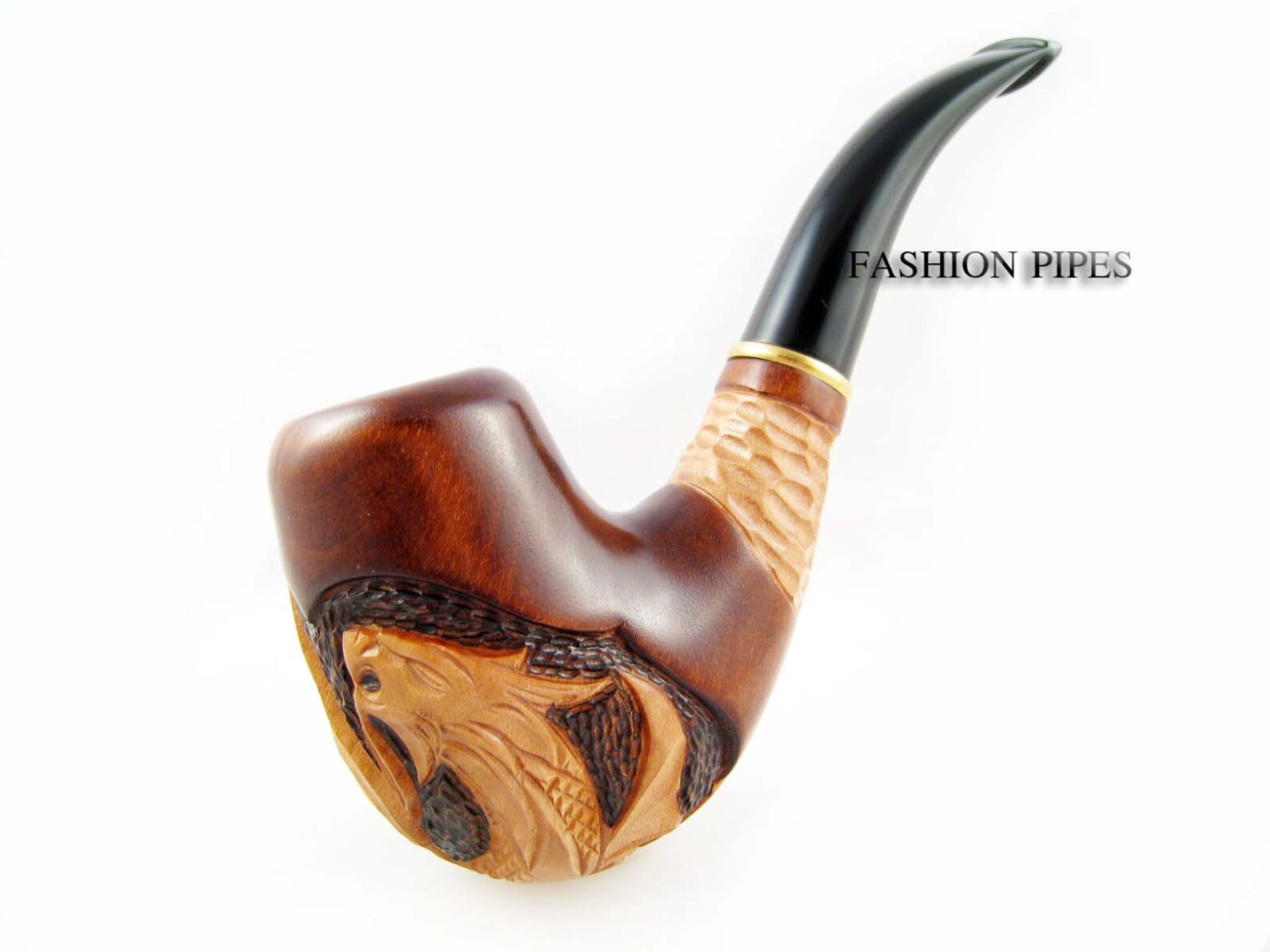 New Tobacco Pipe Set Carved Dragon Pipe Pear Root | Etsy