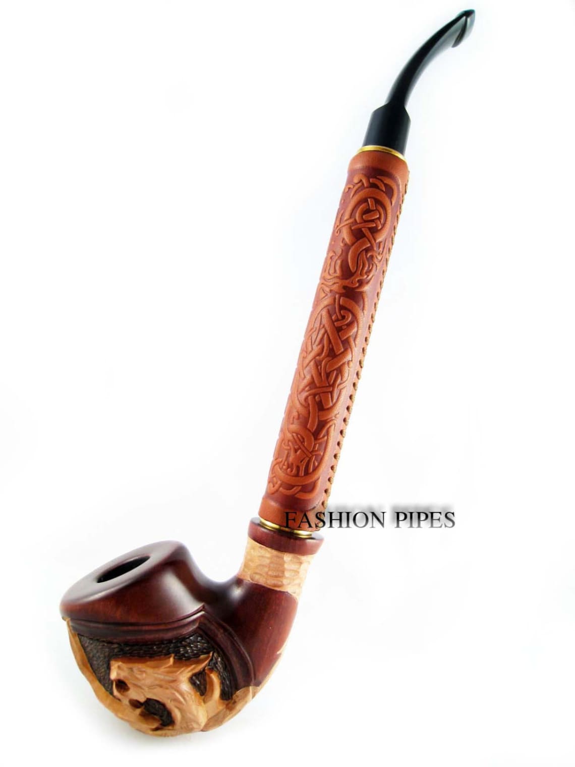Churchwarden Tobacco Smoking Wooden Pipe NORDIC - Etsy